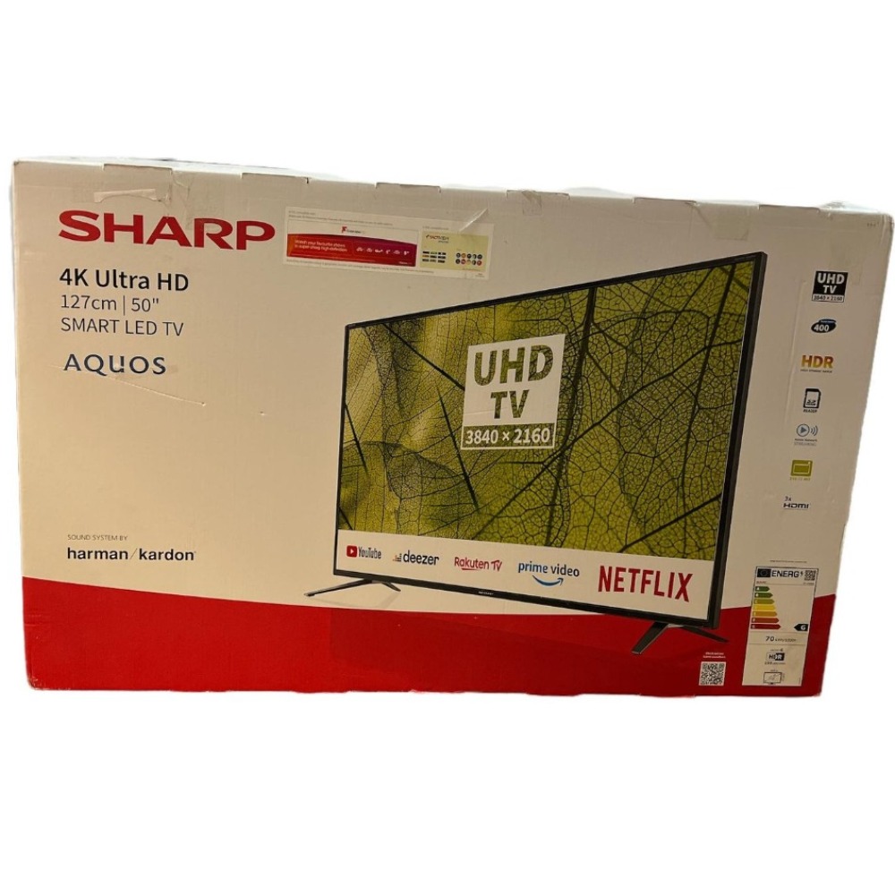 Sharp 50" 4K Ultra HD Smart TV - 50BJ41/21 - Own4Less